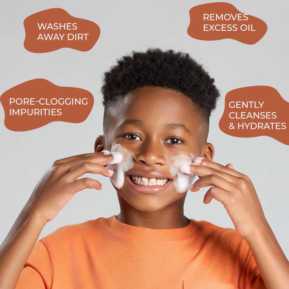 Daily Face Cleanser for Kids | Hydrating & Soothing Skin – Bare Young